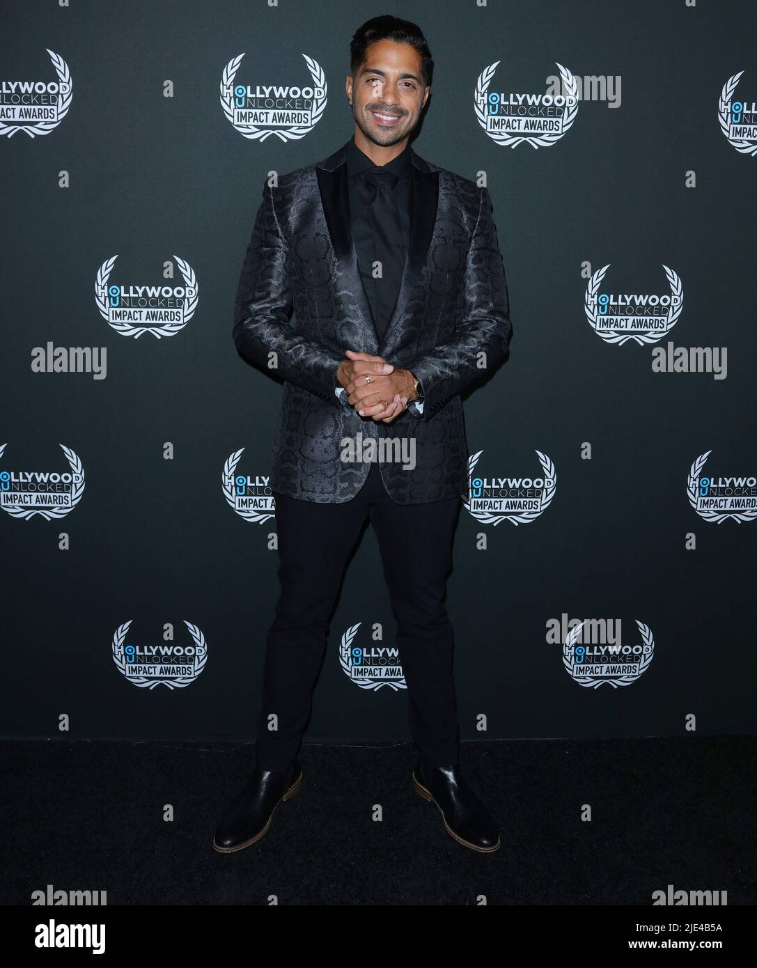 Anthony Bless arrives at The Second Annual Hollywood Unlocked Impact ...