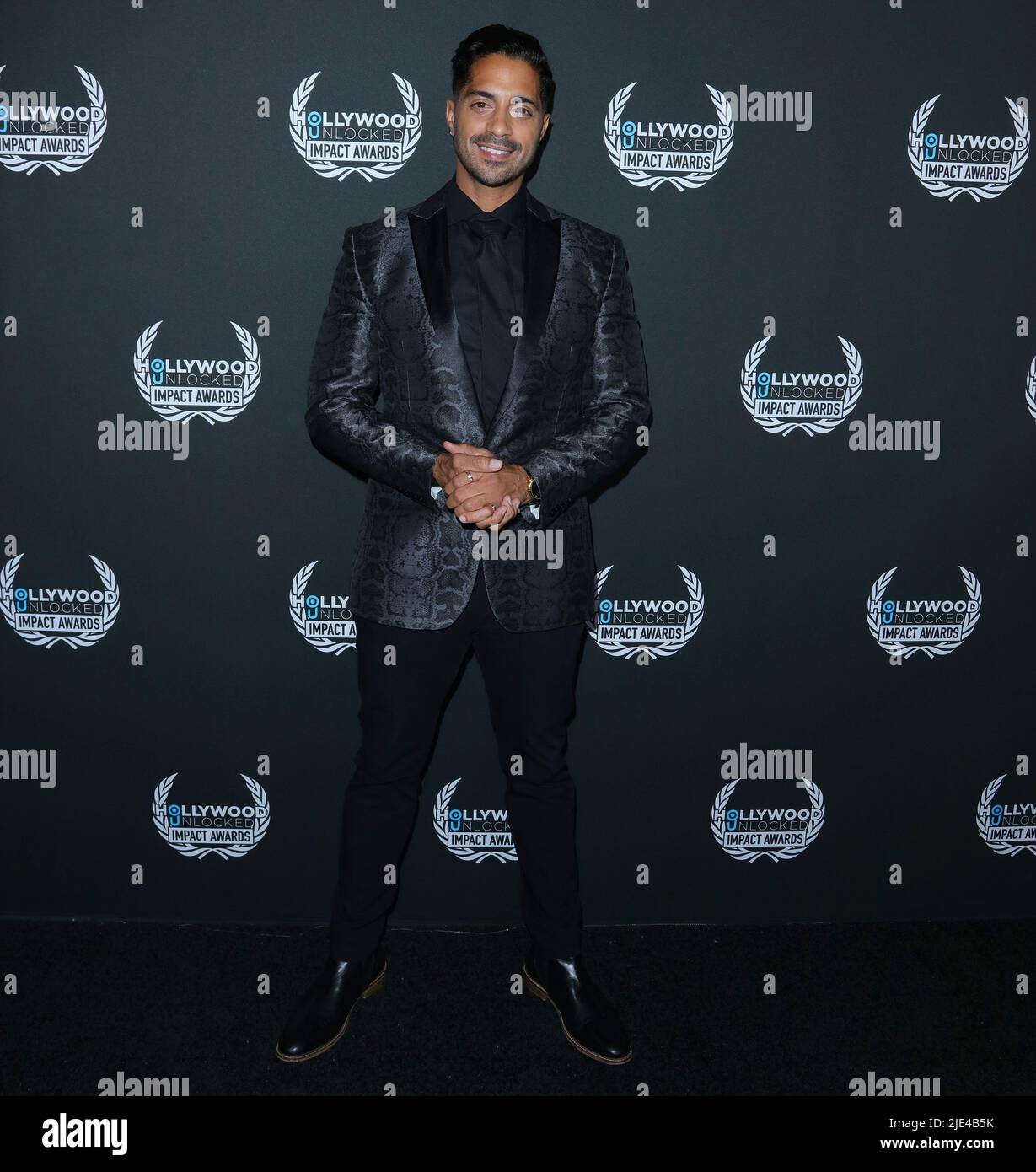 Anthony Bless arrives at The Second Annual Hollywood Unlocked Impact ...