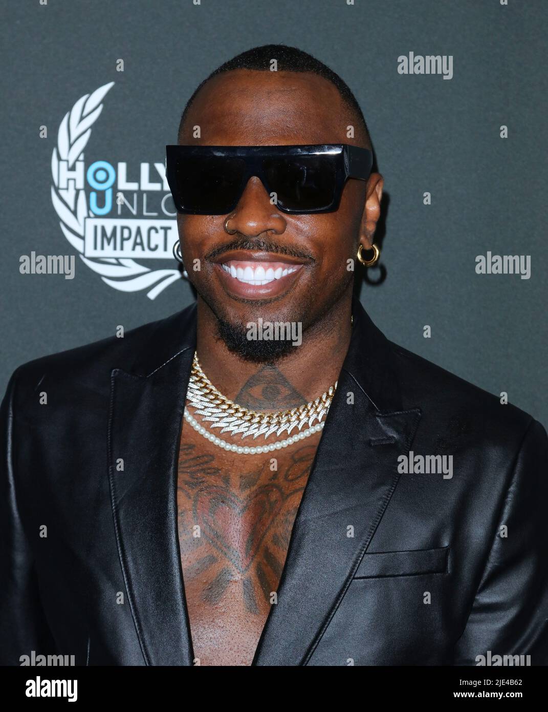 Armon Wiggins arrives at The Second Annual Hollywood Unlocked Impact ...