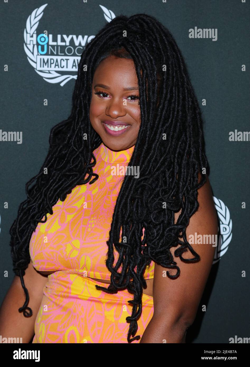 Nao arrives at The Second Annual Hollywood Unlocked Impact Awards held ...