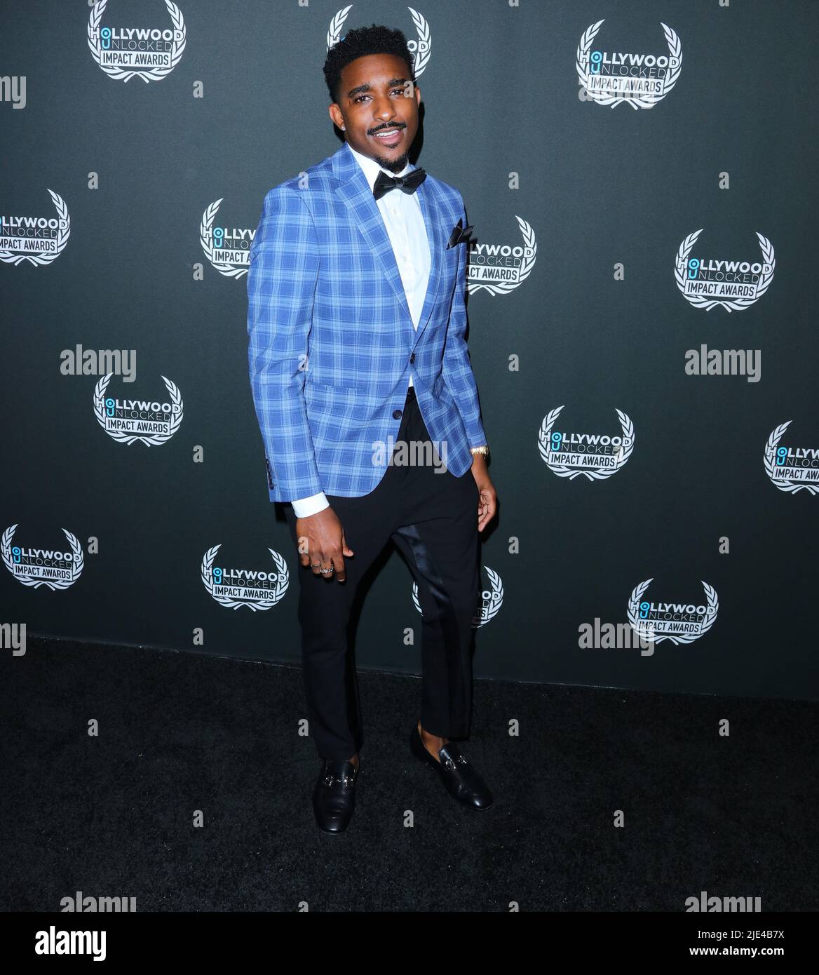 Jordan L Jones arrives at The Second Annual Hollywood Unlocked Impact ...