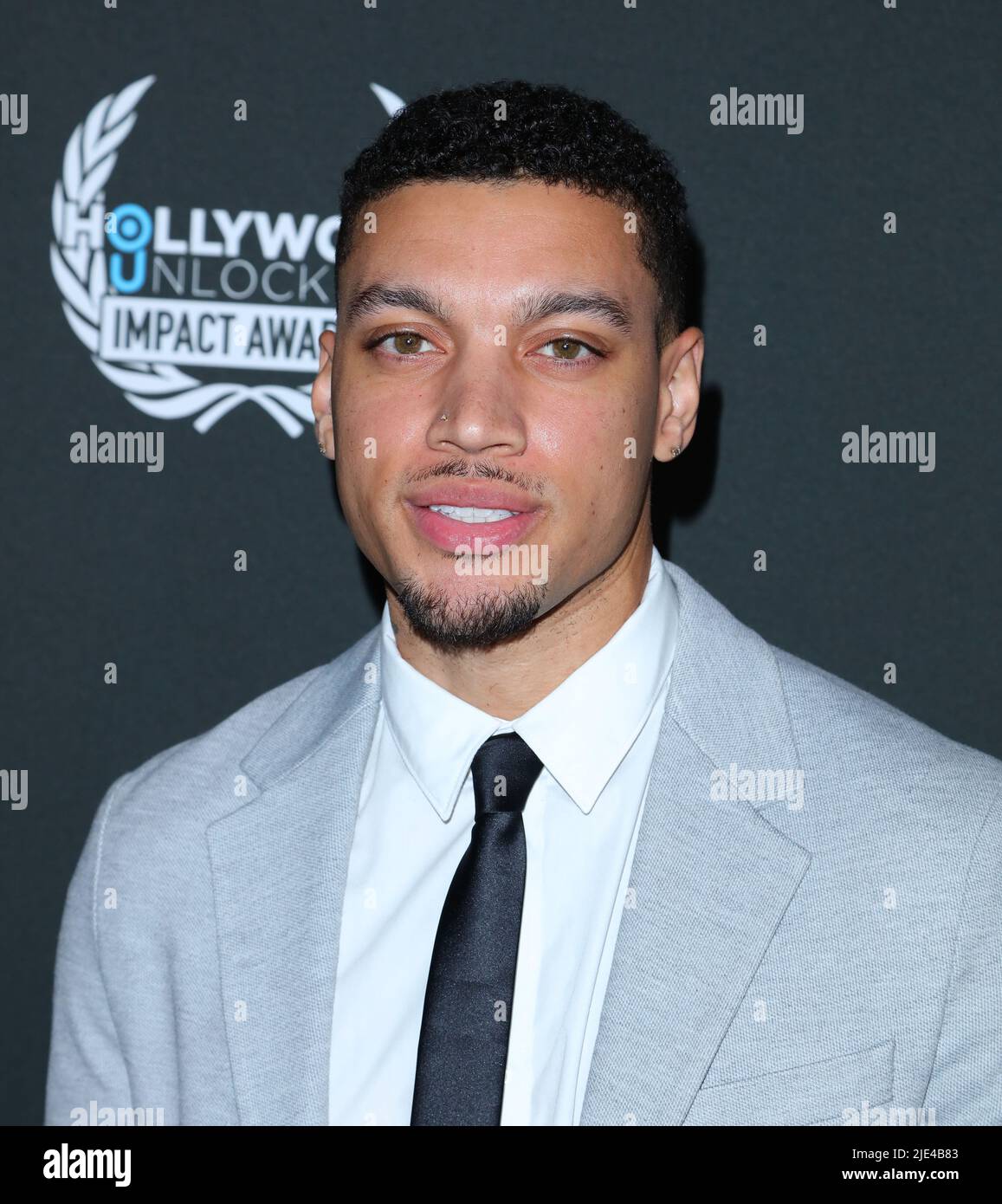 Zachary Larson arrives at The Second Annual Hollywood Unlocked Impact ...