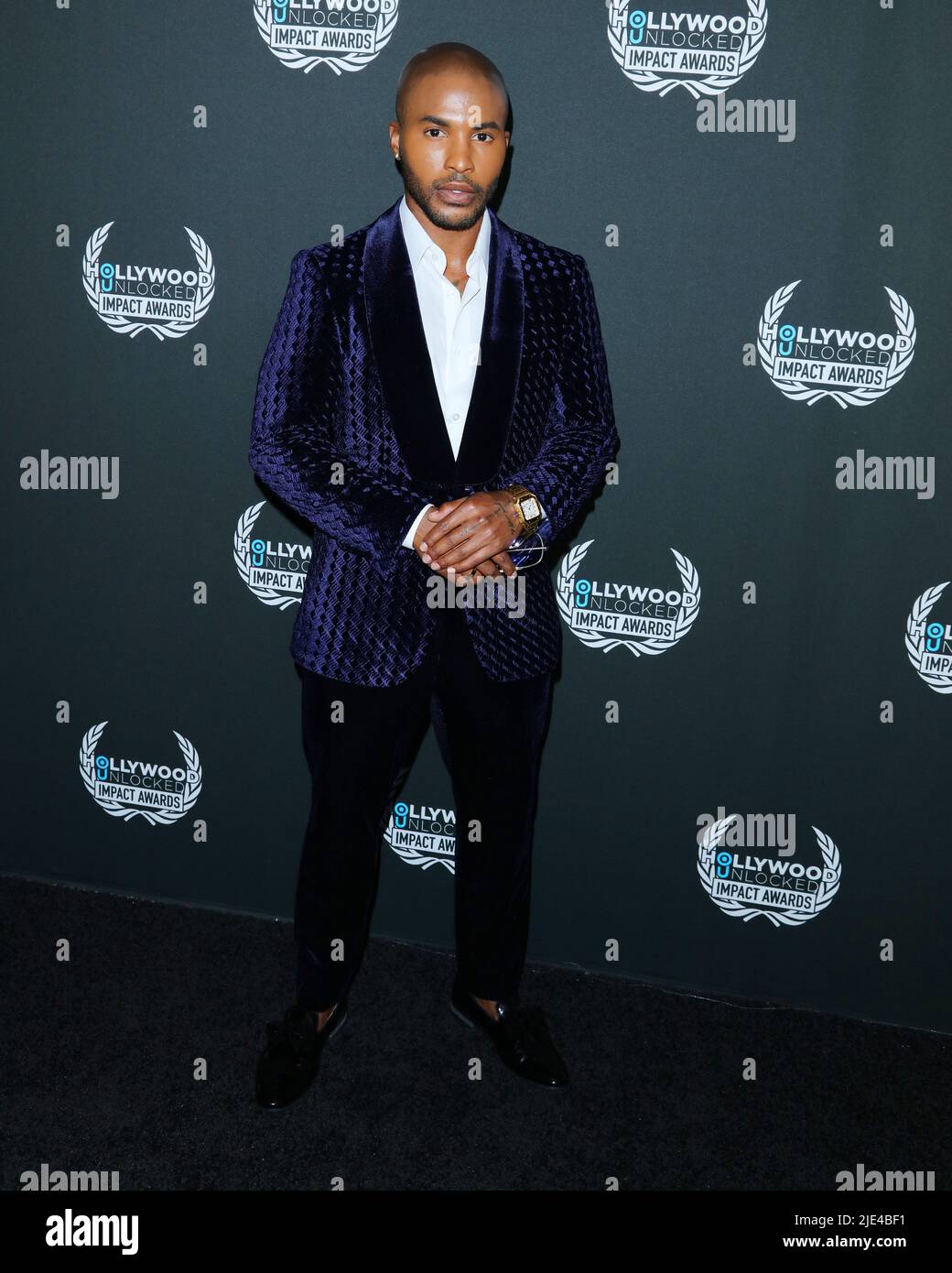 Tevin Baker arrives at The Second Annual Hollywood Unlocked Impact ...