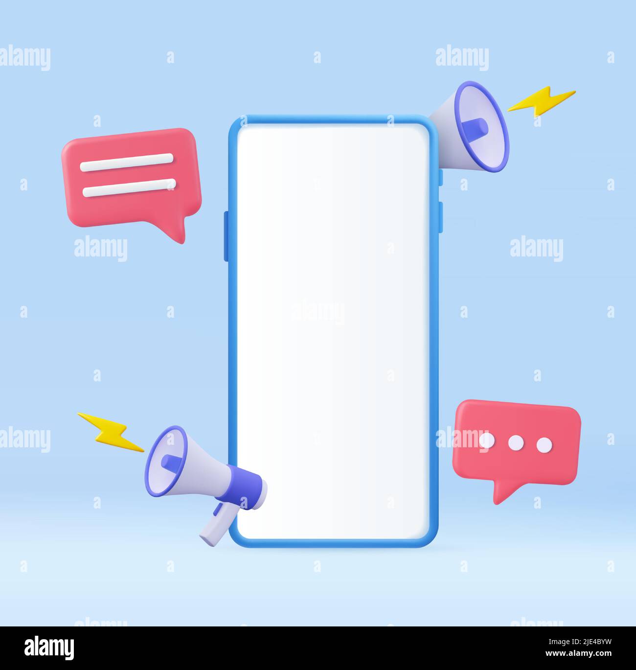 Mockup phone screen Stock Vector Images - Alamy