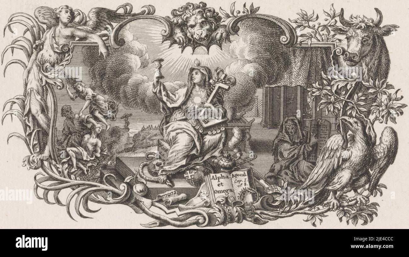 Allegory of the Christian Faith, Pieter Yver, after Matthew Verheyden ...