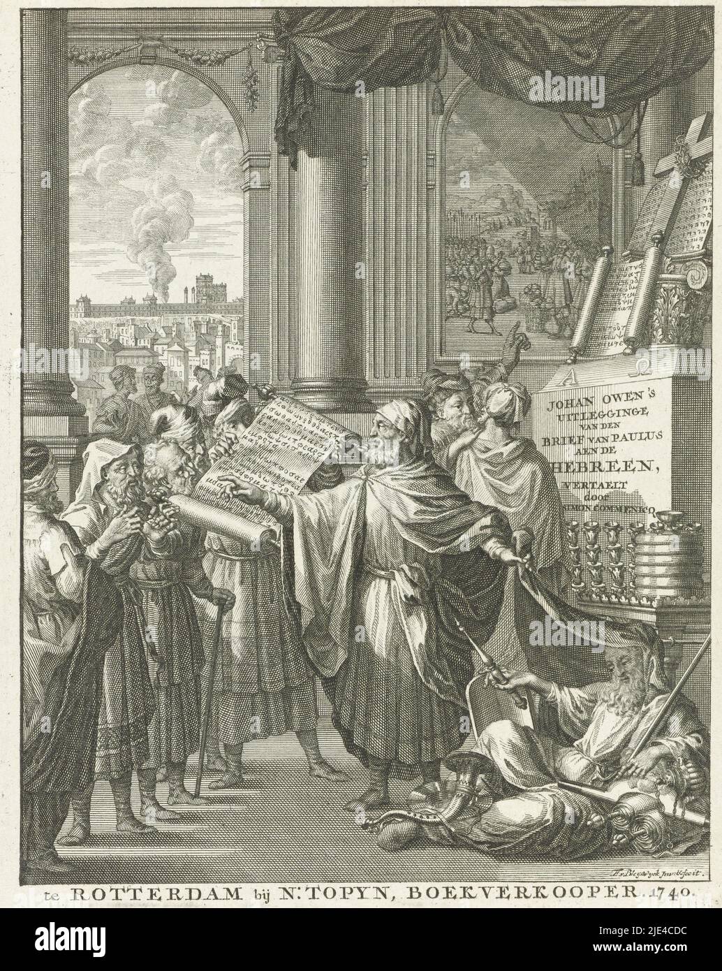 Apostle paul proclaims teachings hi-res stock photography and images ...