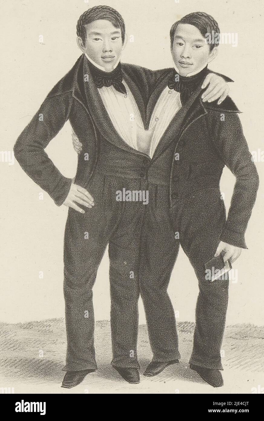 Siamese twins chang and eng bunker hi-res stock photography and images ...