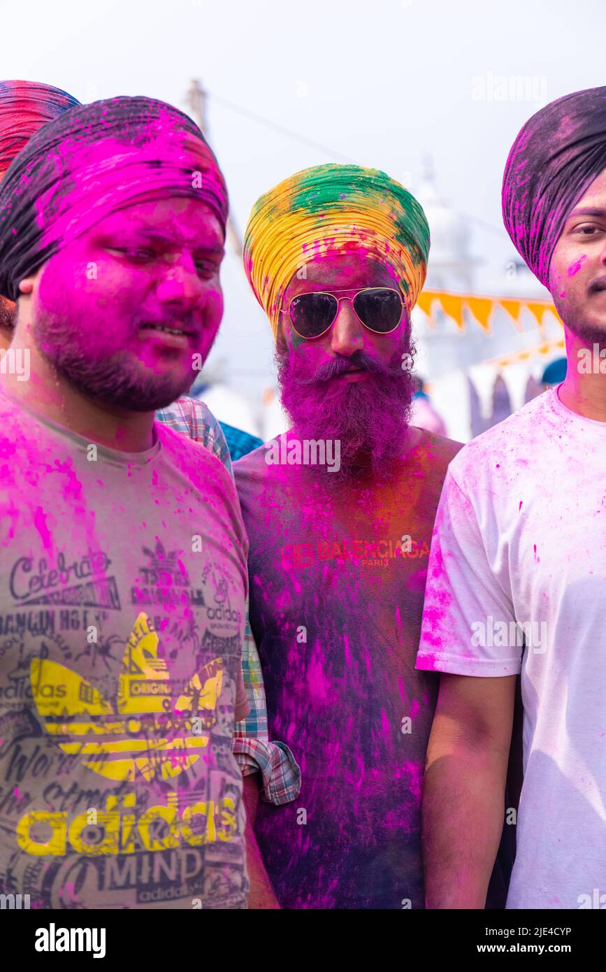 Anandpur Sahib, Punjab, India - March 2022: Portrait of sikh male ...