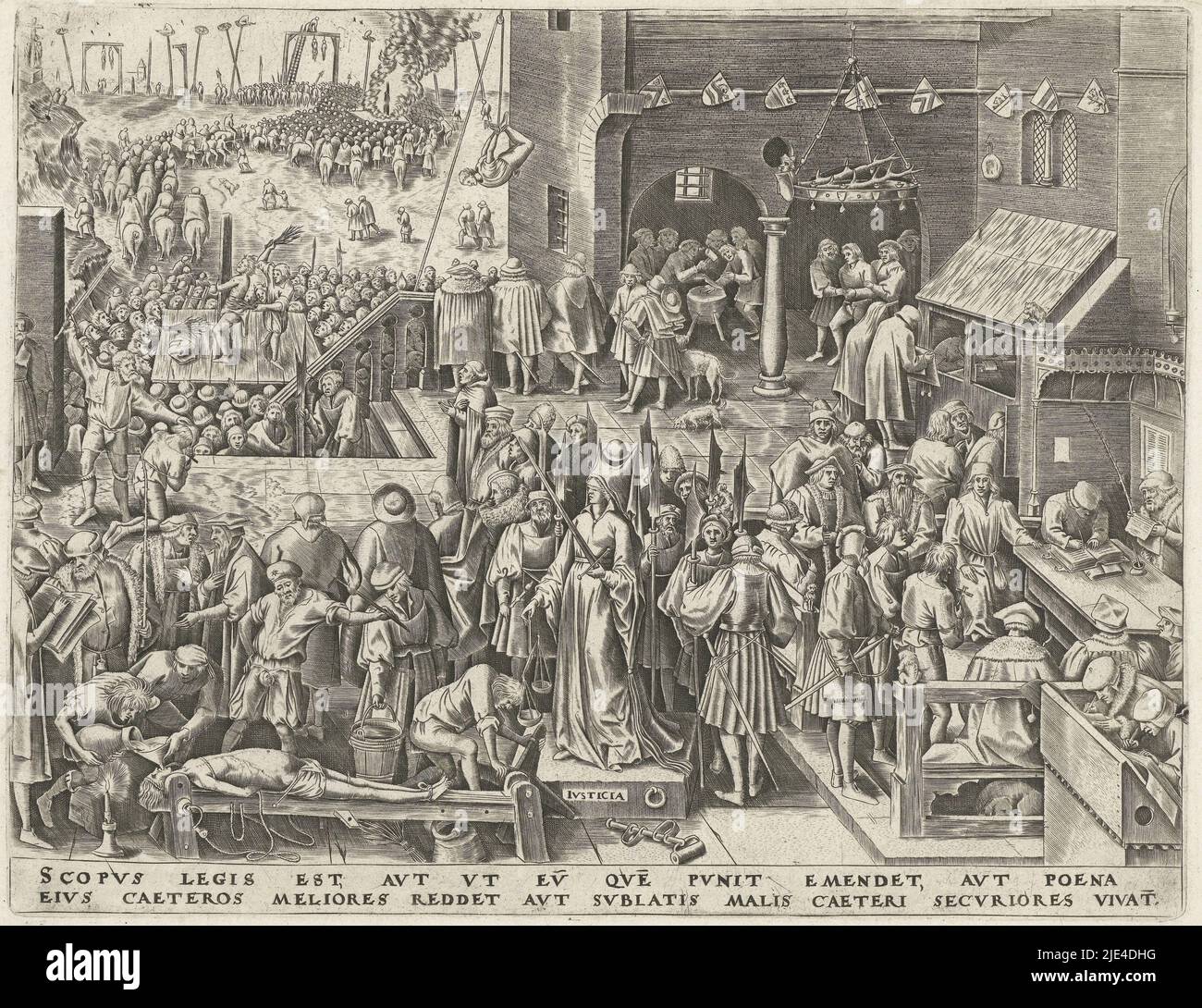 Justice, Philips Galle, after Pieter Bruegel (I), 1559 - 1560, Female ...