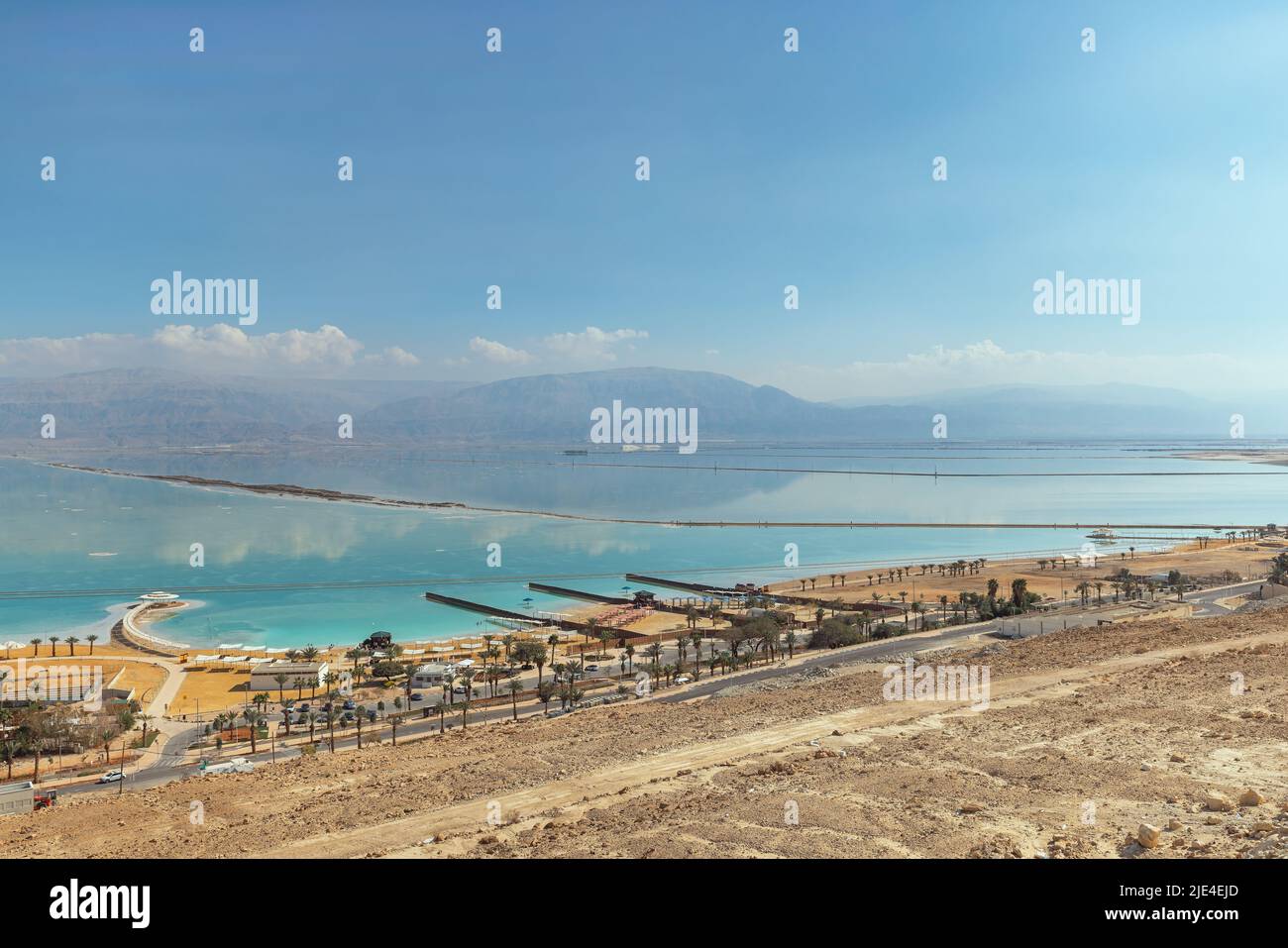 beautiful scenery of the dead sea in israel Stock Photo - Alamy