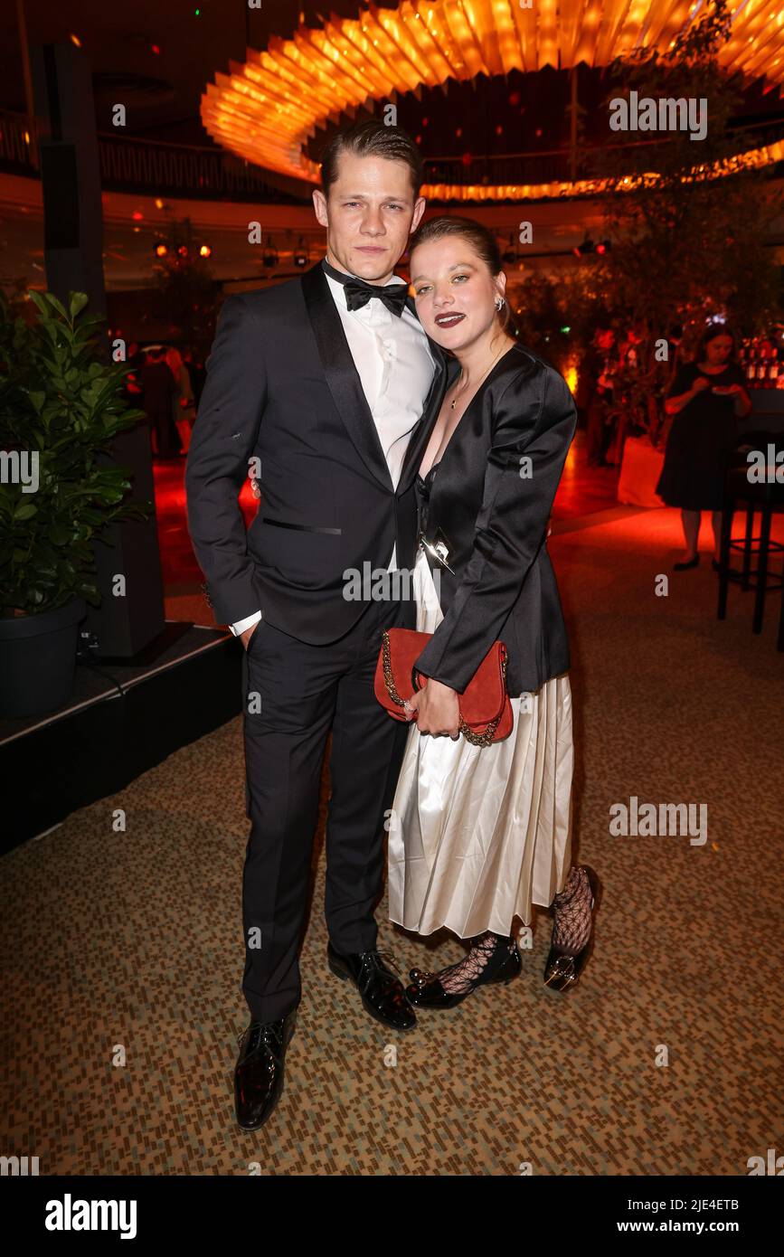 Berlin, Germany. 24th June, 2022. Max von der Groeben and Jella Haase ...