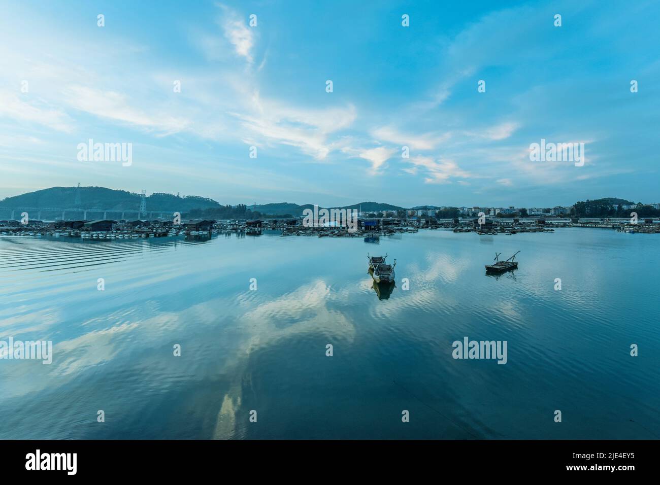 Jintang bay scenery scenery sea the sea and the sunrise Stock Photo - Alamy