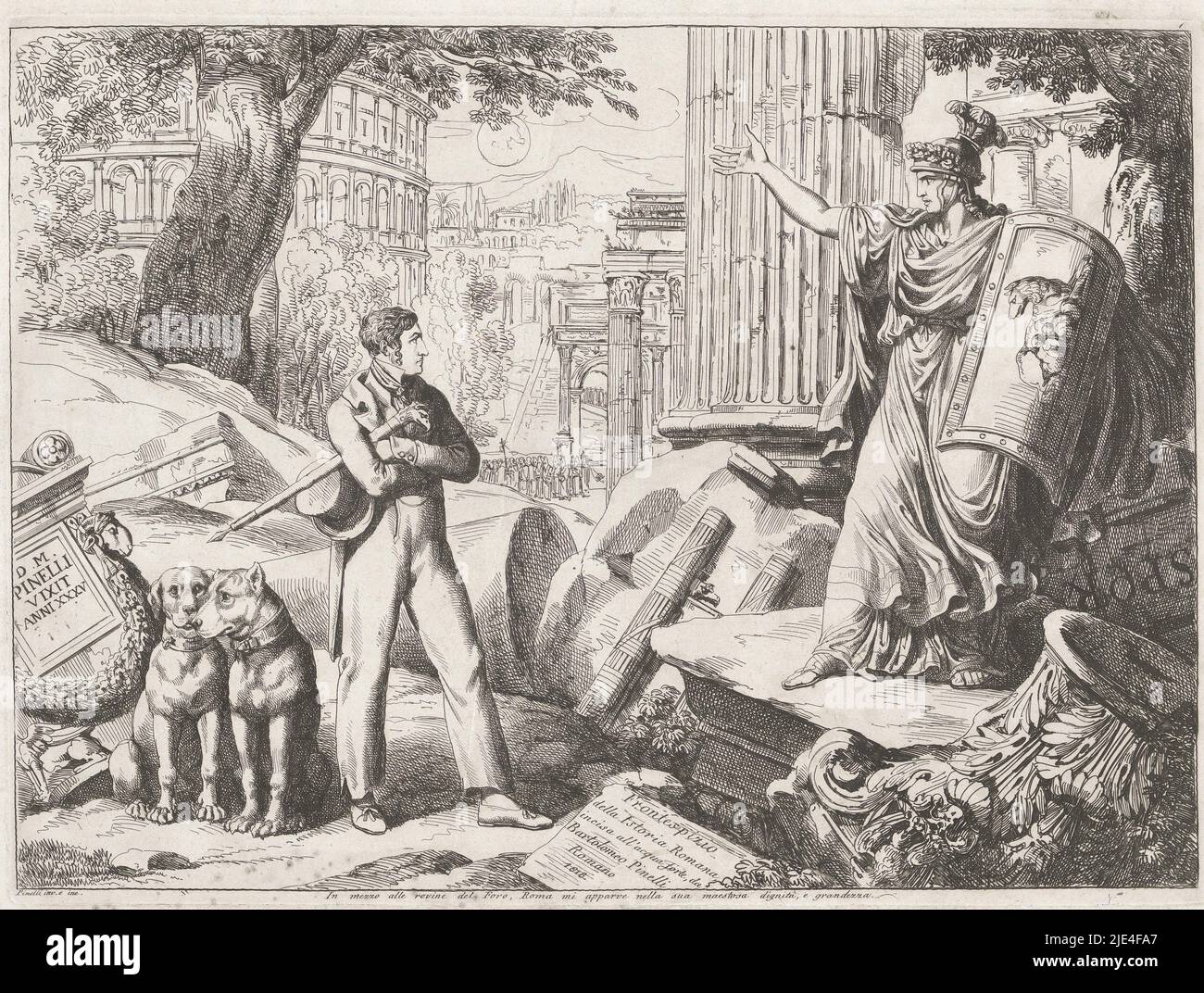 Artist bartolomeo pinelli hi-res stock photography and images - Alamy