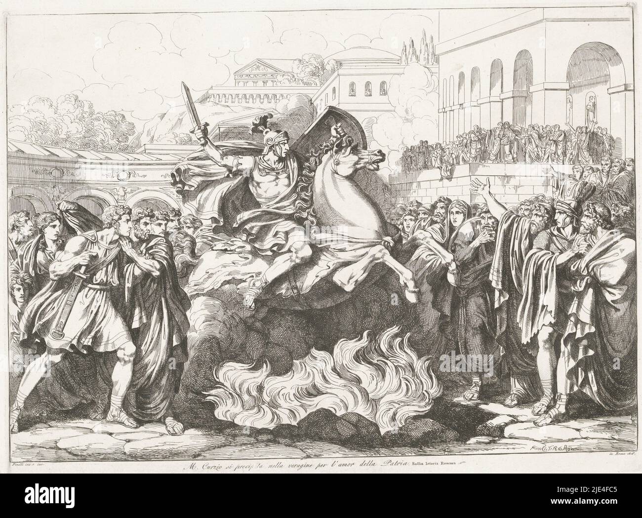 Marcus curtius armed hi-res stock photography and images - Alamy