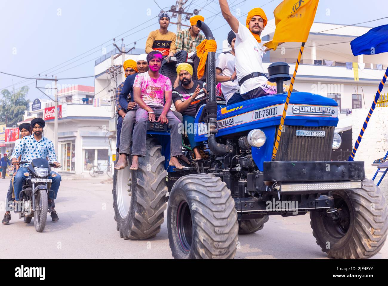 Anandpur Sahib, Punjab, India - March 2022: Portrait of sikh male ...