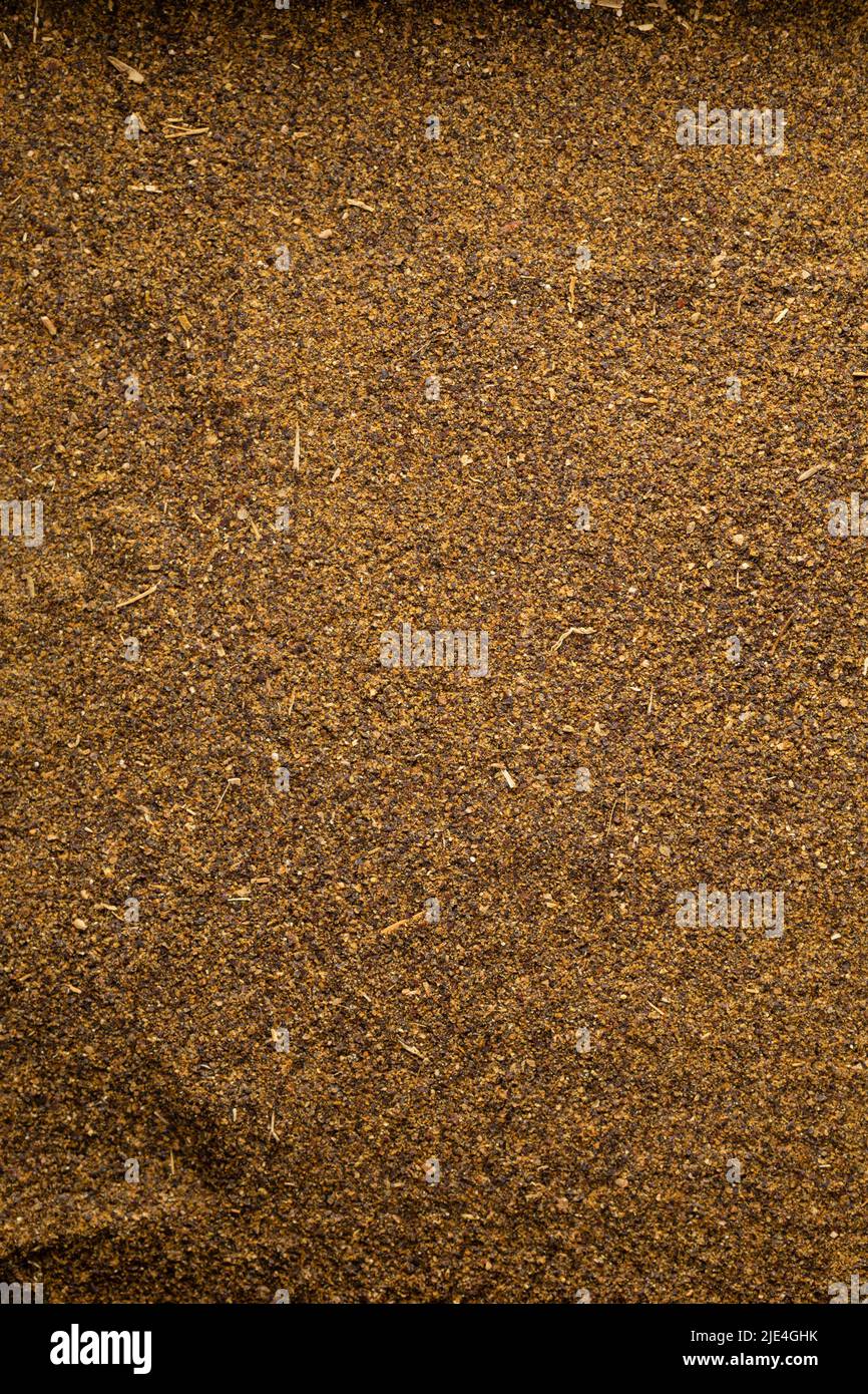 Fermented Soybean Powder top view background Stock Photo - Alamy