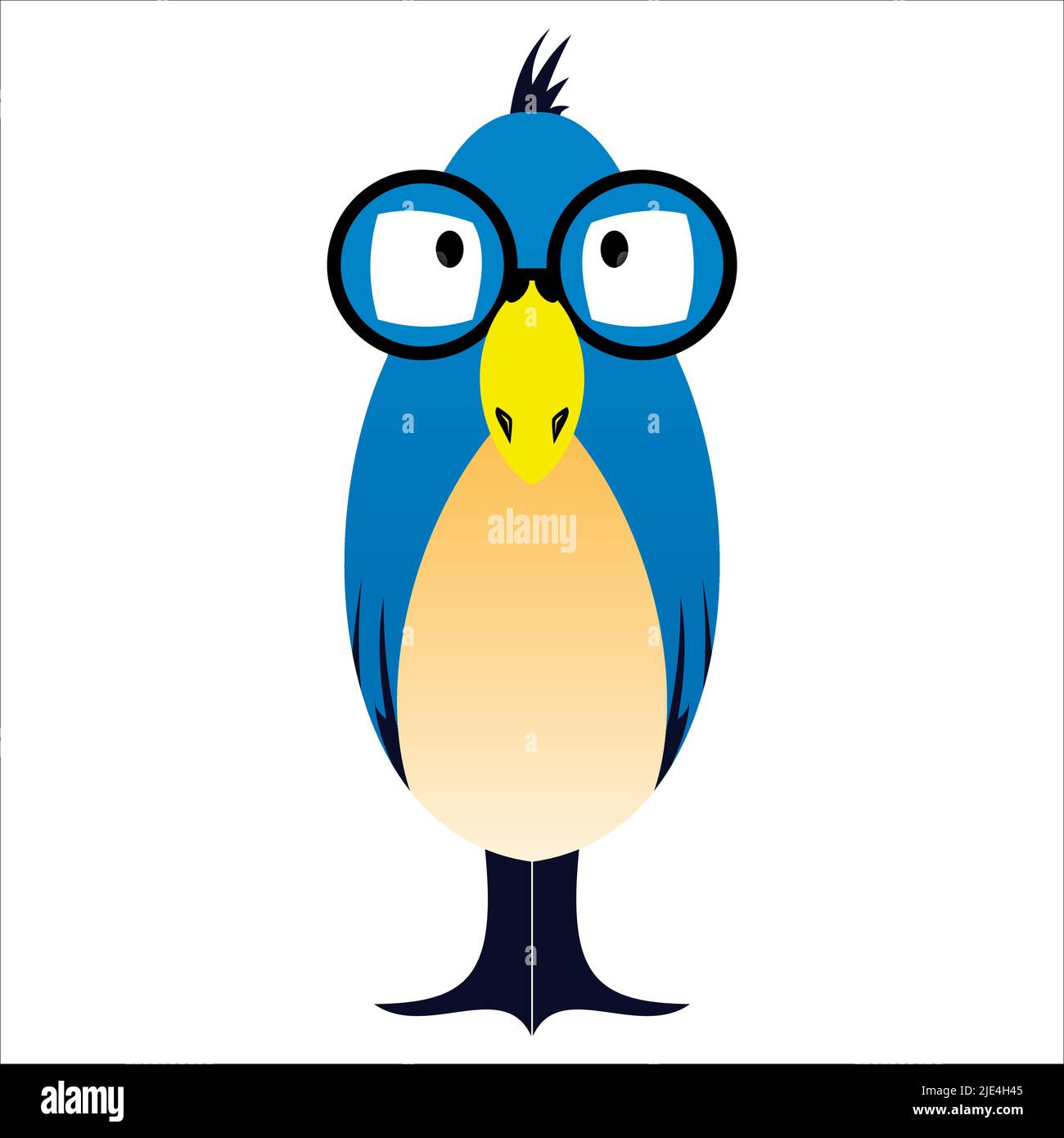 Blue color bird Stock Vector Images - Alamy