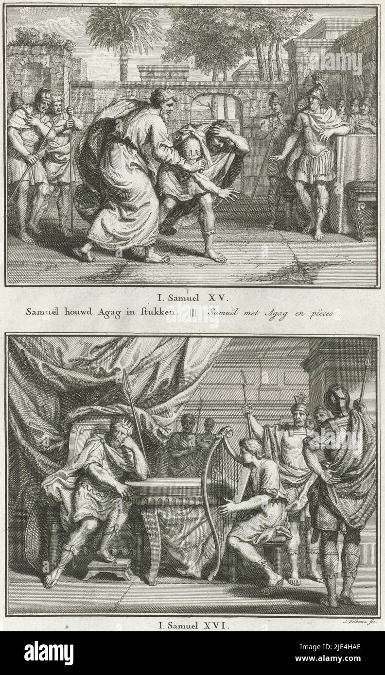 Samuel cuts agag hi-res stock photography and images - Alamy