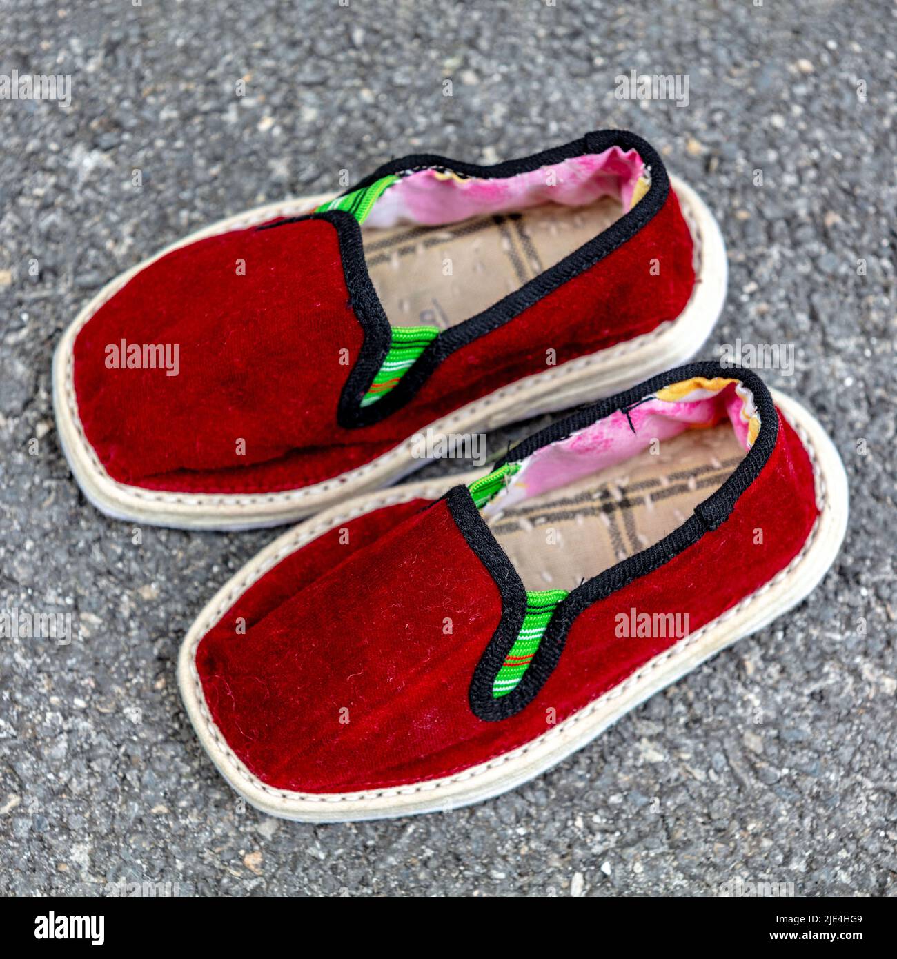 Manual childrens shoes hi-res stock photography and images - Alamy