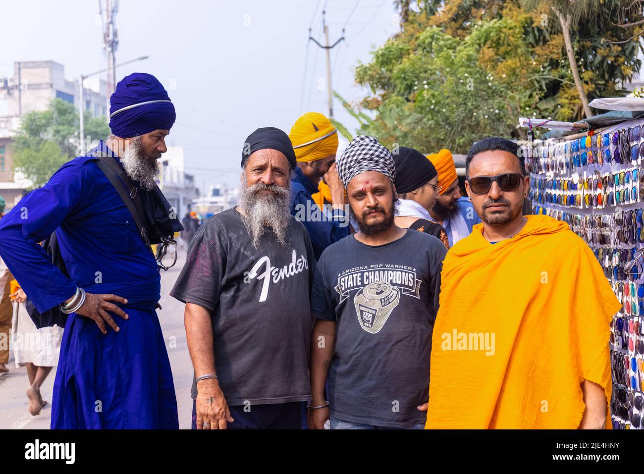 Anandpur Sahib, Punjab, India - March 2022: Portrait of sikh male ...