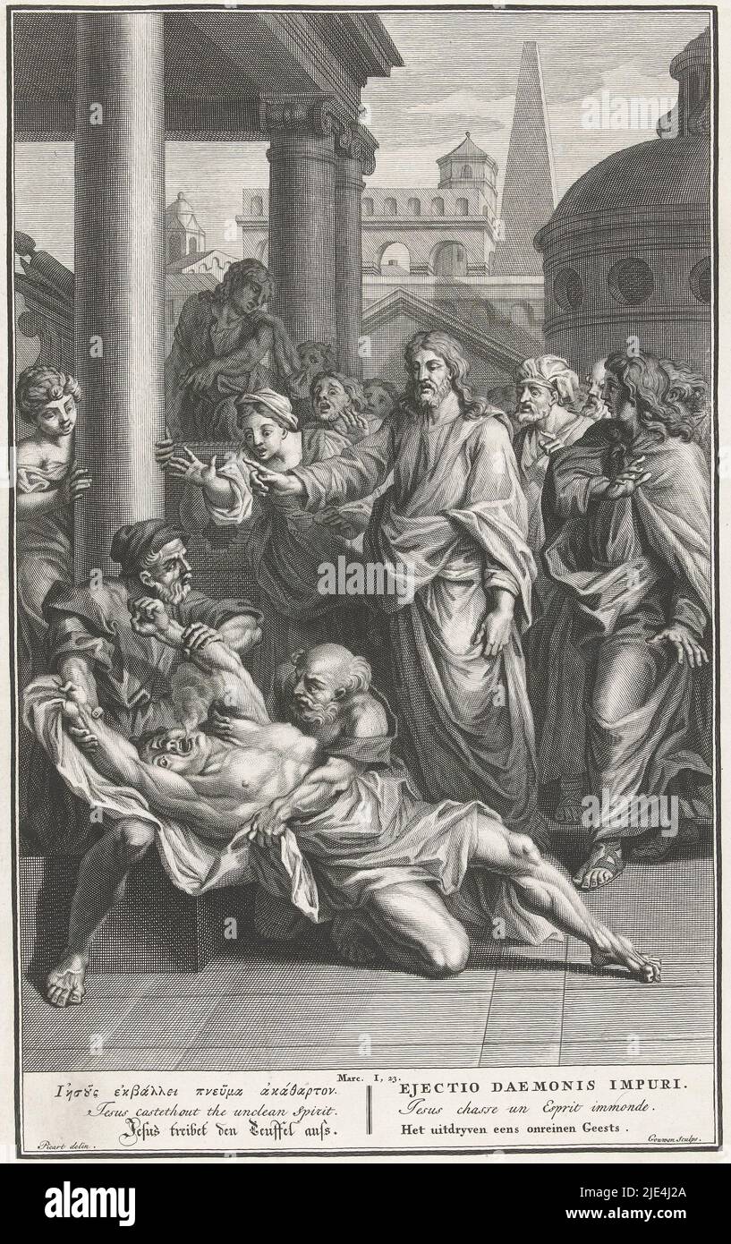 Man unclean spirit in synagogue hi-res stock photography and images - Alamy