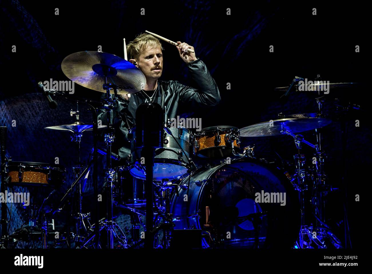 Odense, Denmark. 25th June, 2022. The English rock band Muse performs a ...