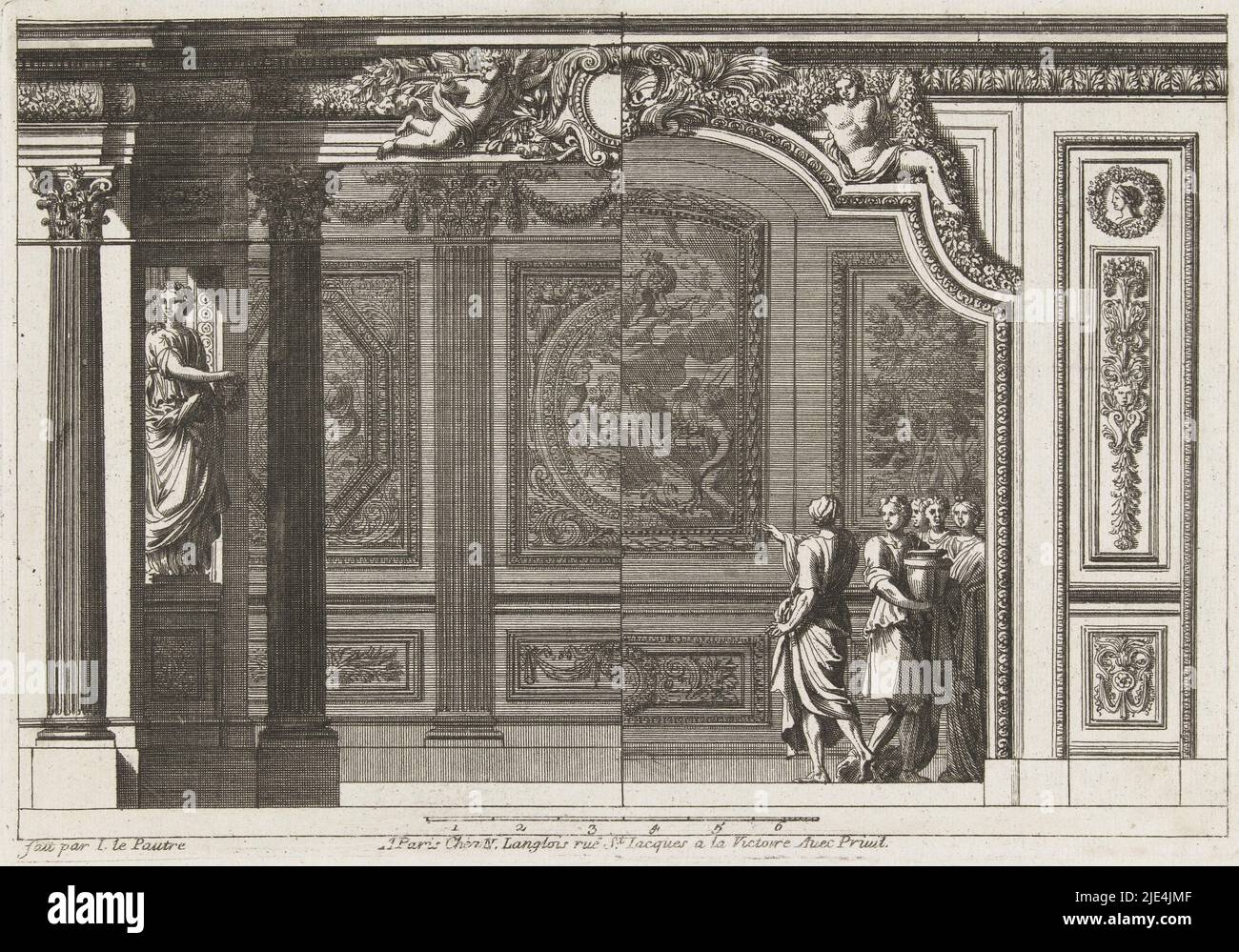 Statue in alcove on wall hi-res stock photography and images - Alamy