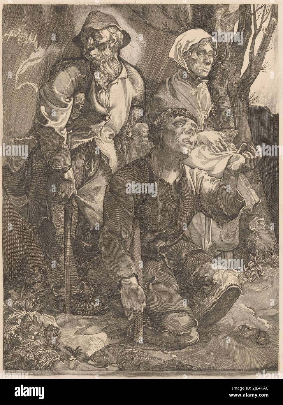 Seated man support themselves hi-res stock photography and images - Alamy