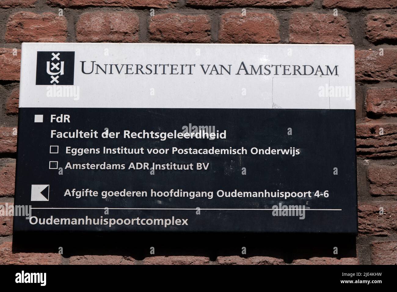 Billboard Oudemanhuispoortcomplex At Amsterdam The Netherlands 23-6 ...