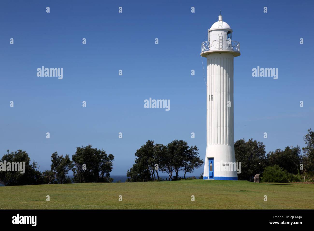 Yamba Lighthouse is an iconic landmark of the popular tourist ...
