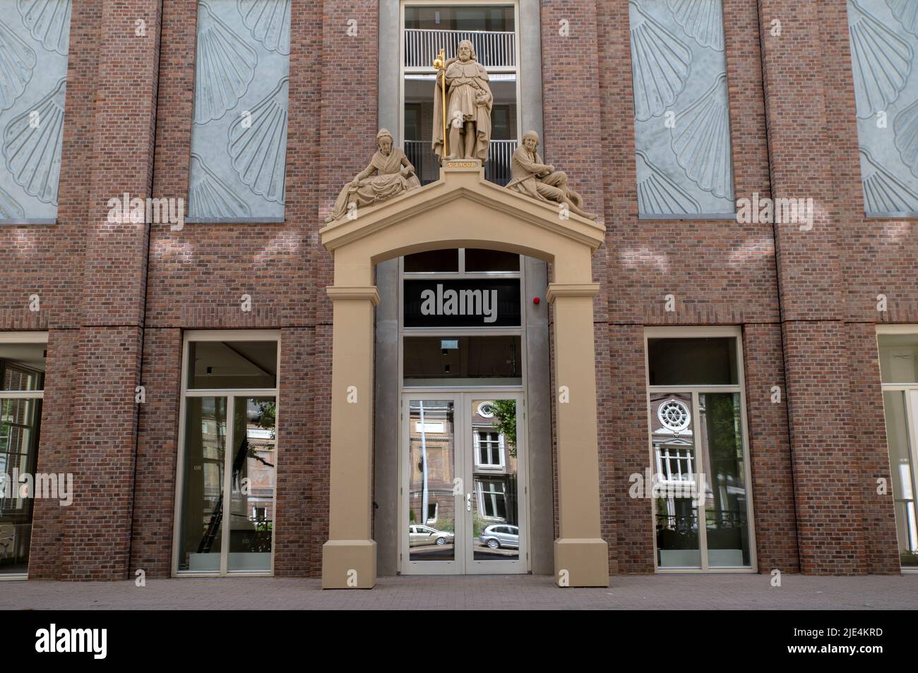 Former Entrance Sint Jacob Old Folkshome Building At Amsterdam The ...
