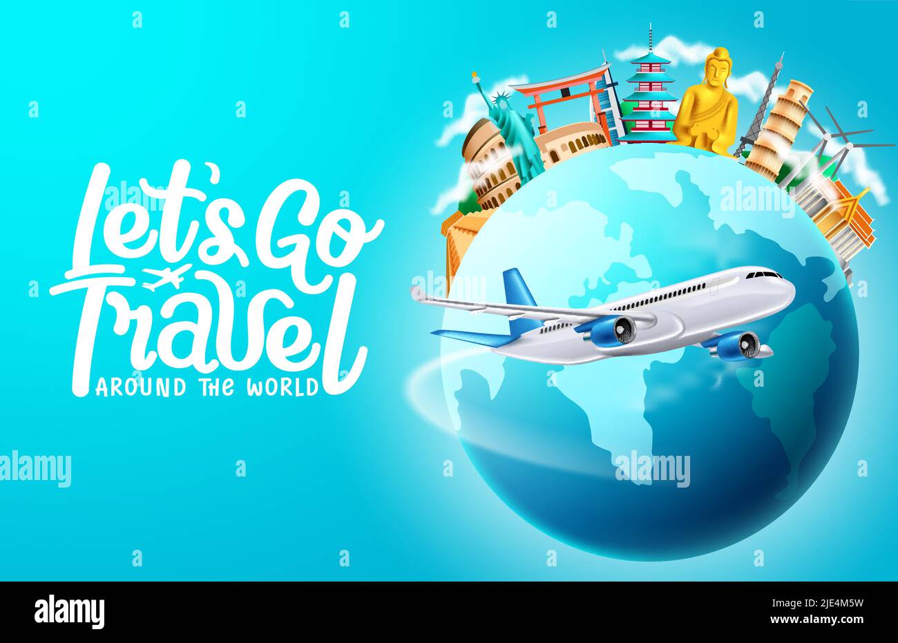 World landmarks globe hi-res stock photography and images - Alamy