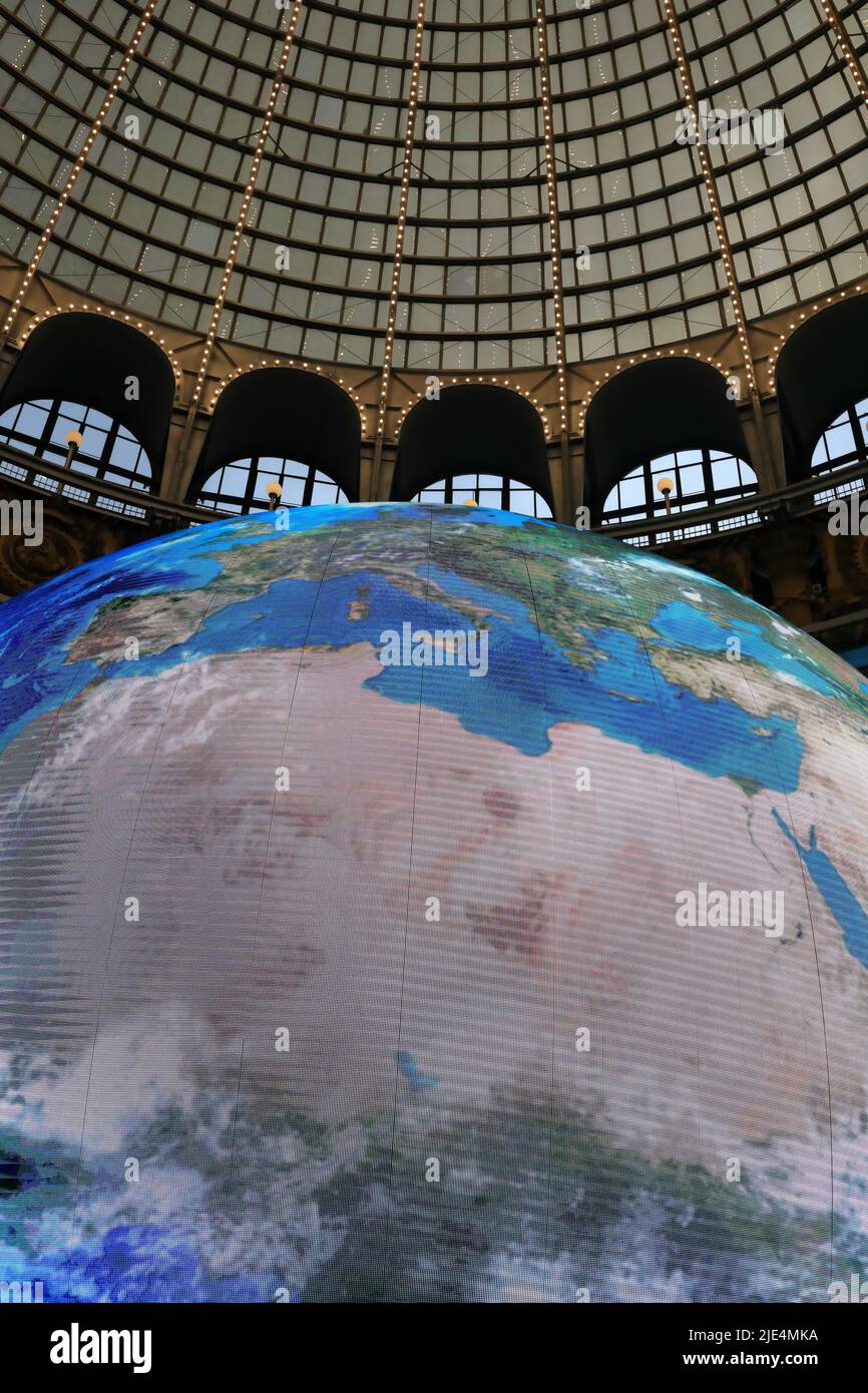 Moscow, Russia. May 2, 2022. Editorial Use Only. Big model of the ...