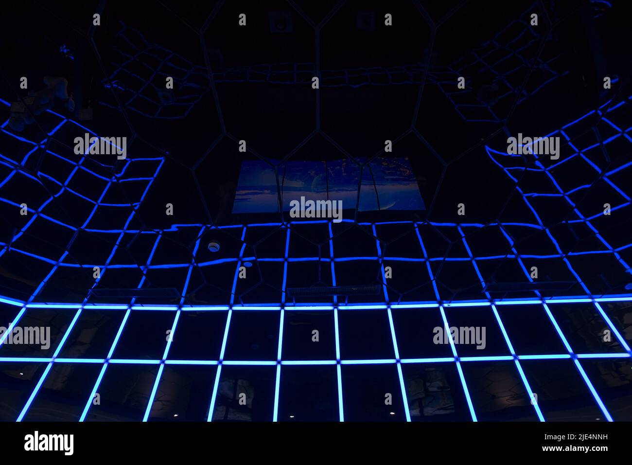 In the future data diagrams computer forecast Stock Photo - Alamy
