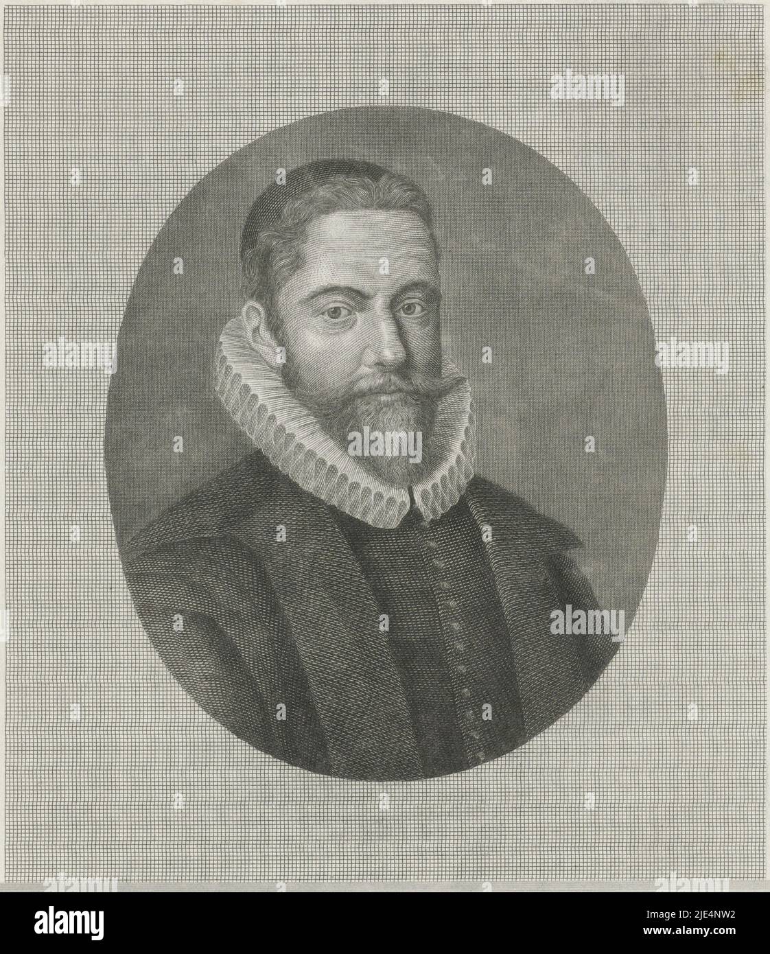 Portrait of Nicolaas Grevinkhoven, remonstrants preacher in Rotterdam ...