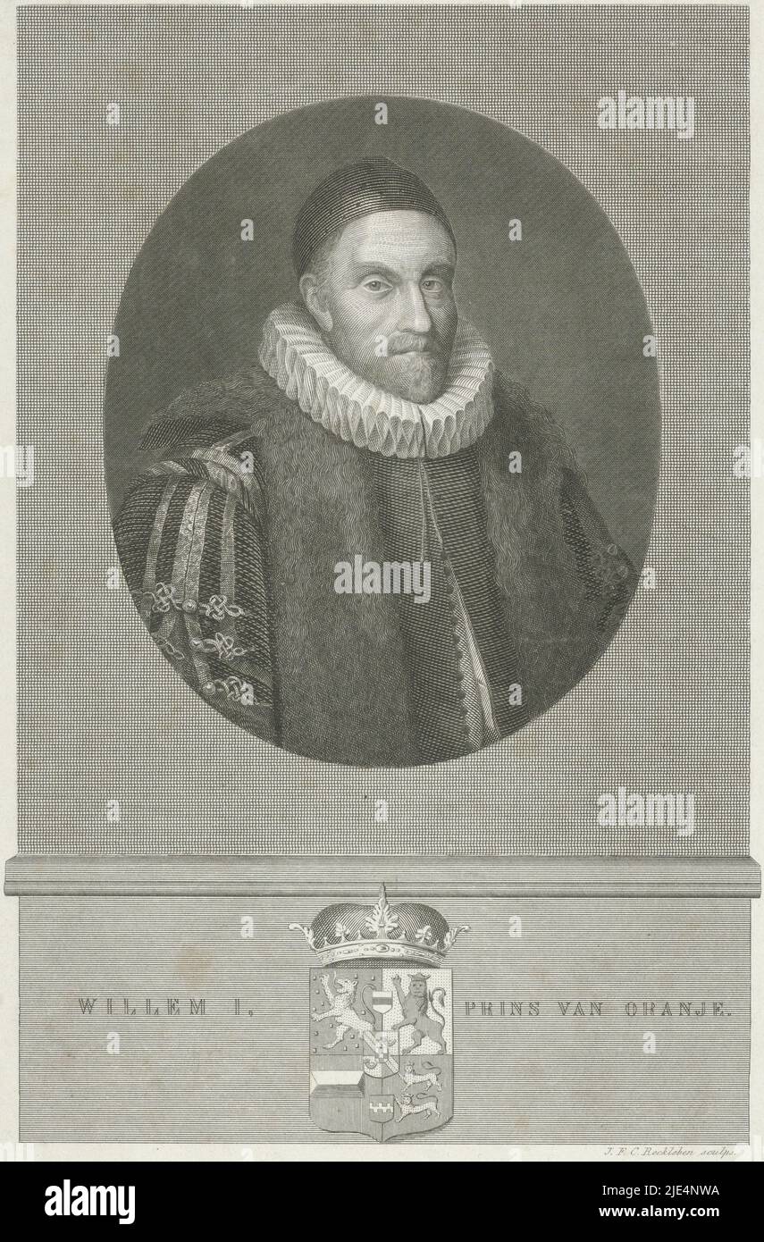 Portrait of William I, Count of Nassau, Prince of Orange, called ...
