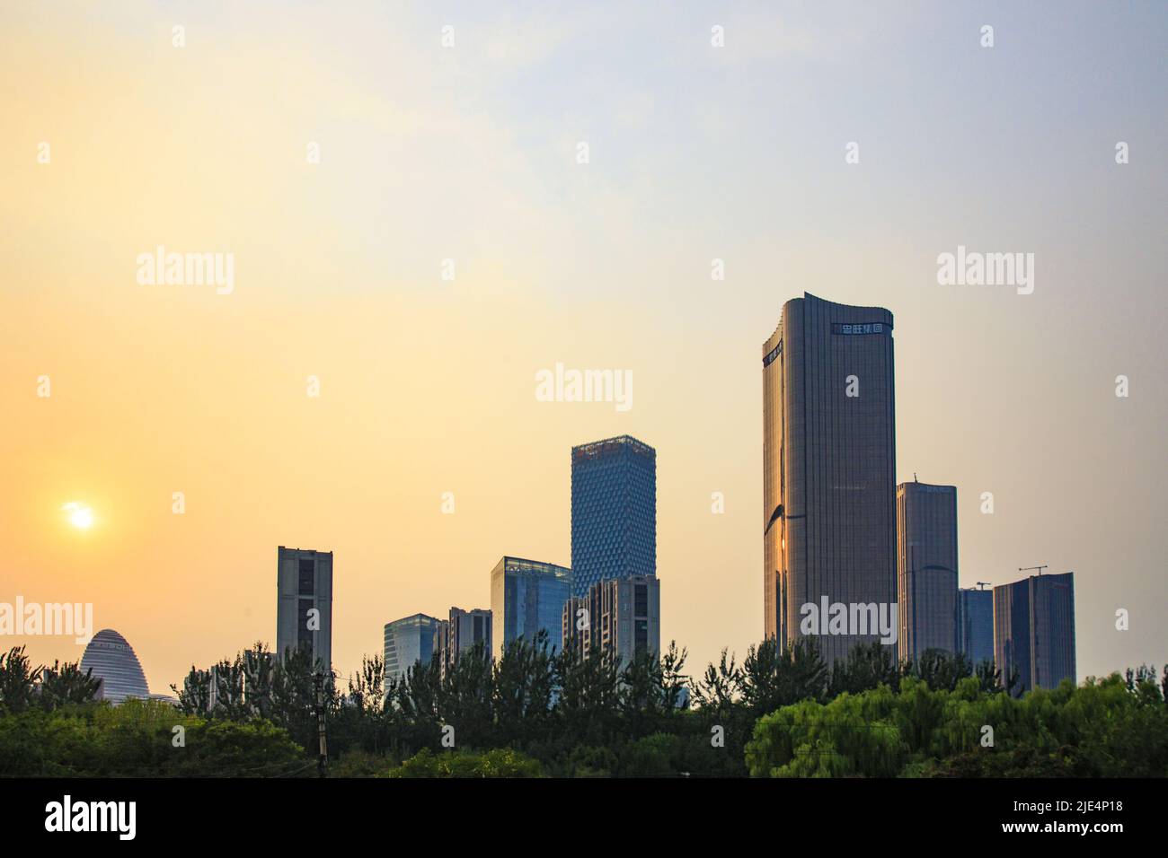 Beijing cities buildings buildings skyscrapers Stock Photo - Alamy