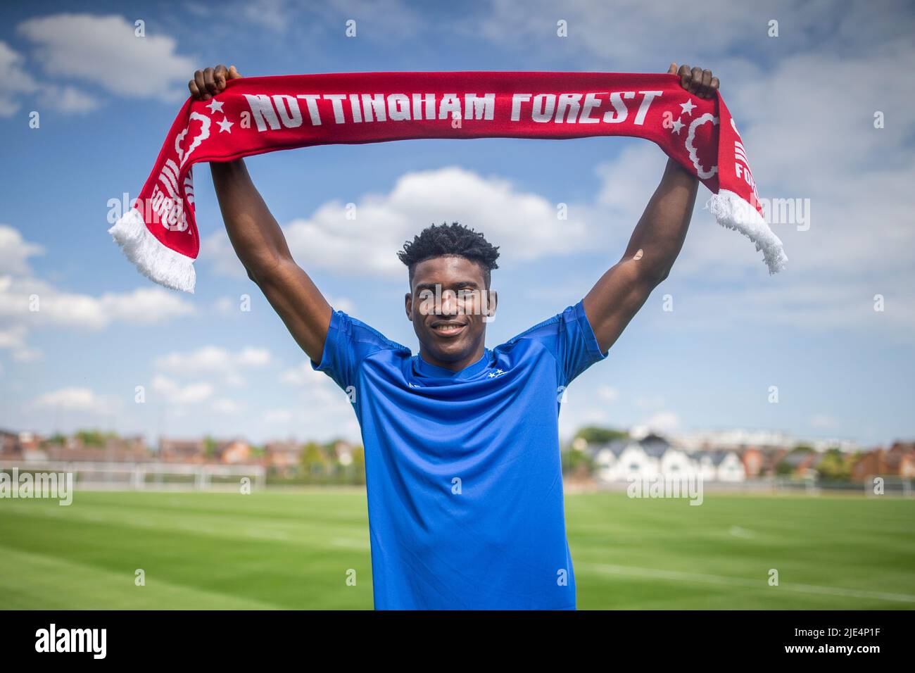 Taiwo Awoniyi signs for Nottingham Forest in a club record transfer from Union Berlin Stock ...