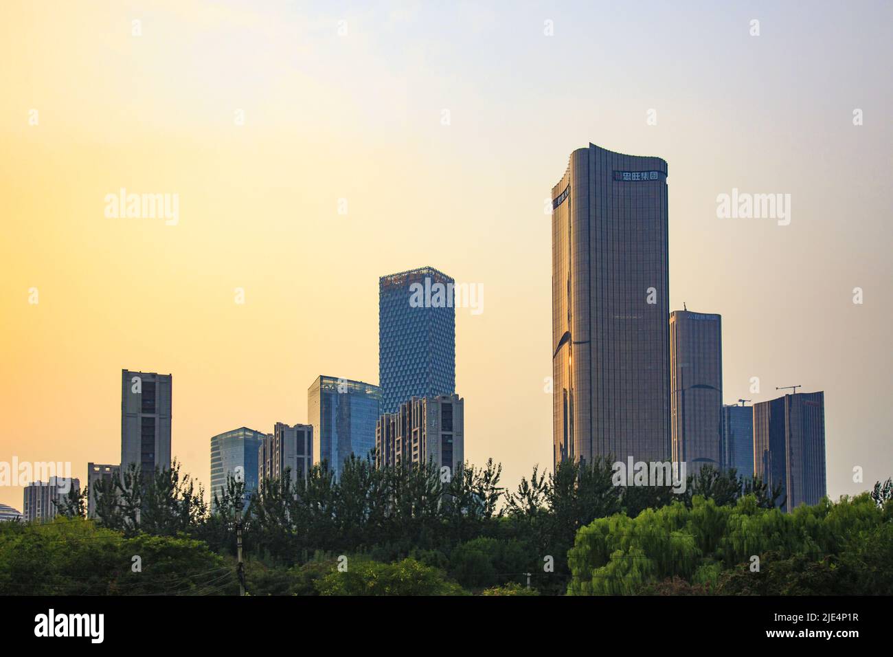Beijing cities buildings buildings skyscrapers Stock Photo - Alamy
