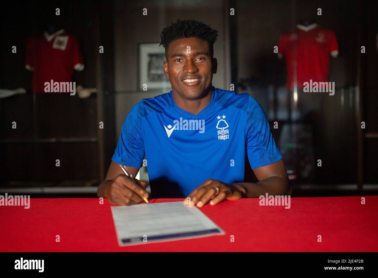 Taiwo Awoniyi signs for Nottingham Forest in a club record transfer ...
