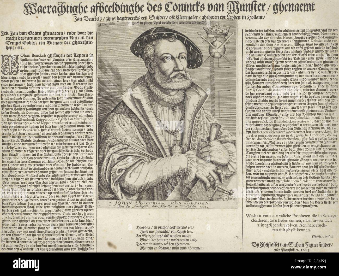 Jan van leyden depicted hi-res stock photography and images - Alamy