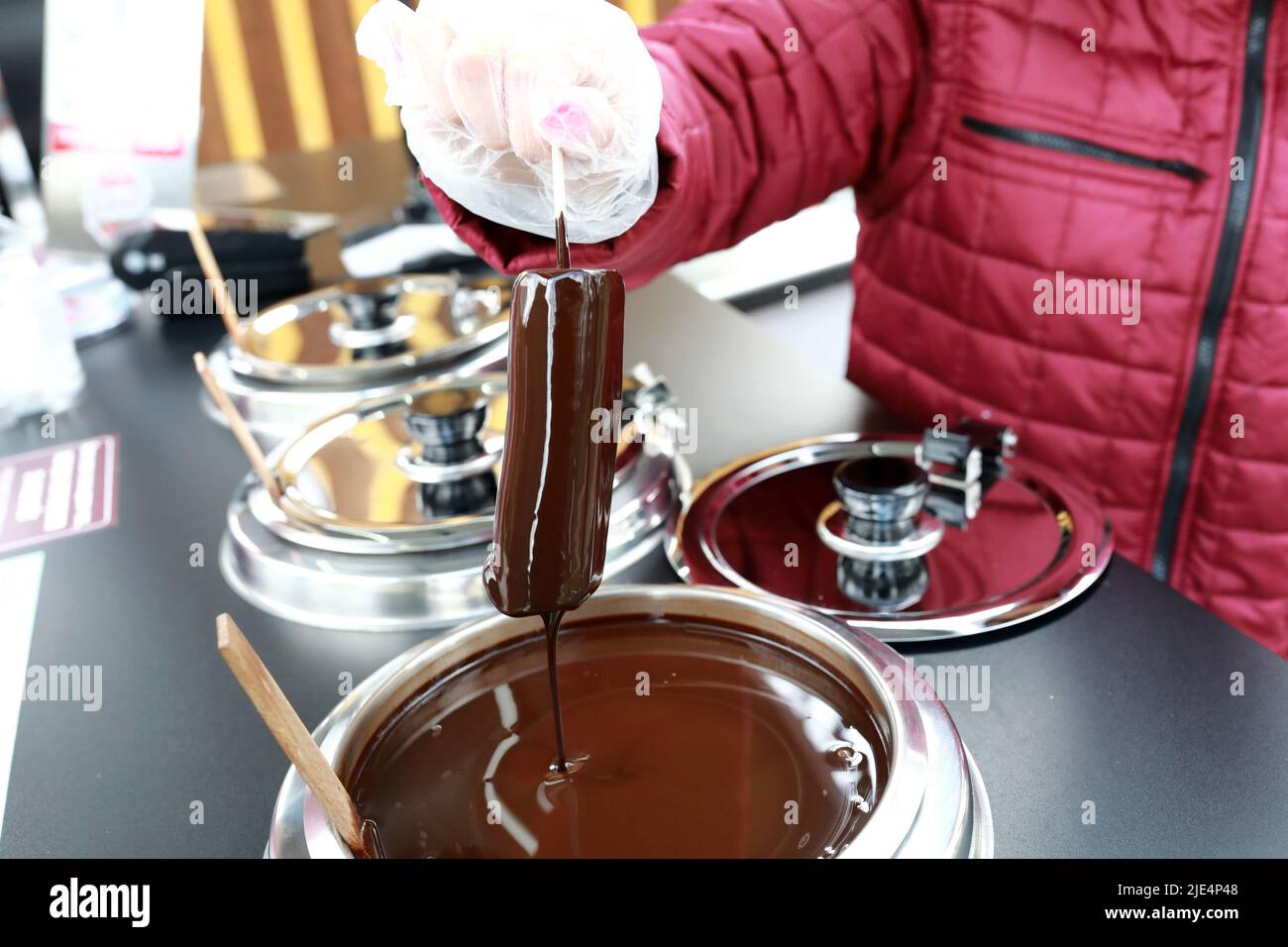 Hand dipped in ice hi-res stock photography and images - Alamy