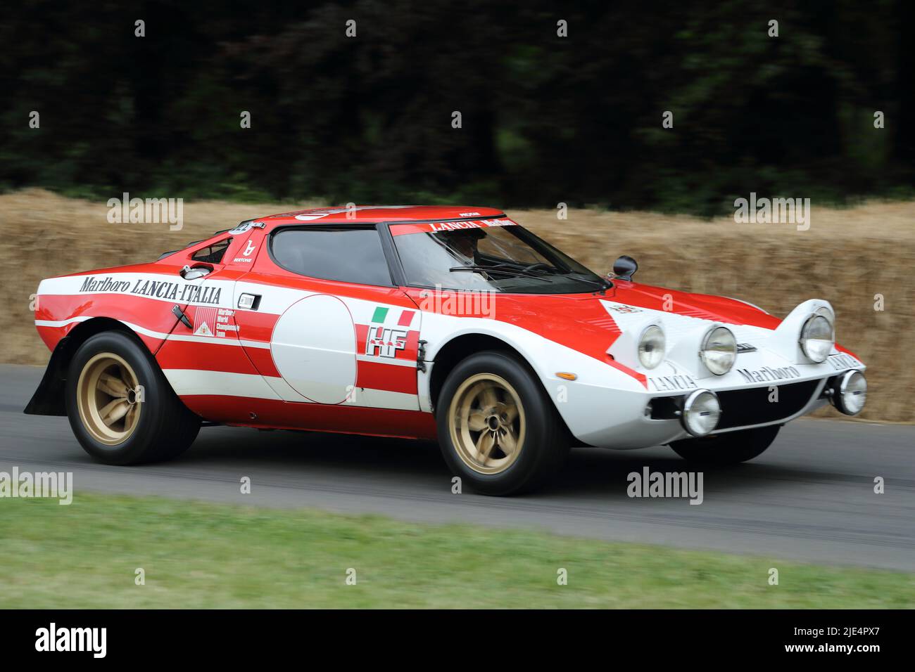 Lancia Stratos rally car at the Festival of Speed at Goodwood, Sussex ...