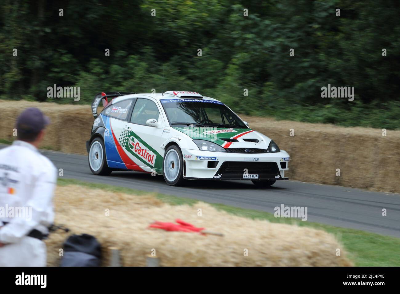 Ford Focus rally car at the Festival of Speed at Goodwood, Sussex, UK ...