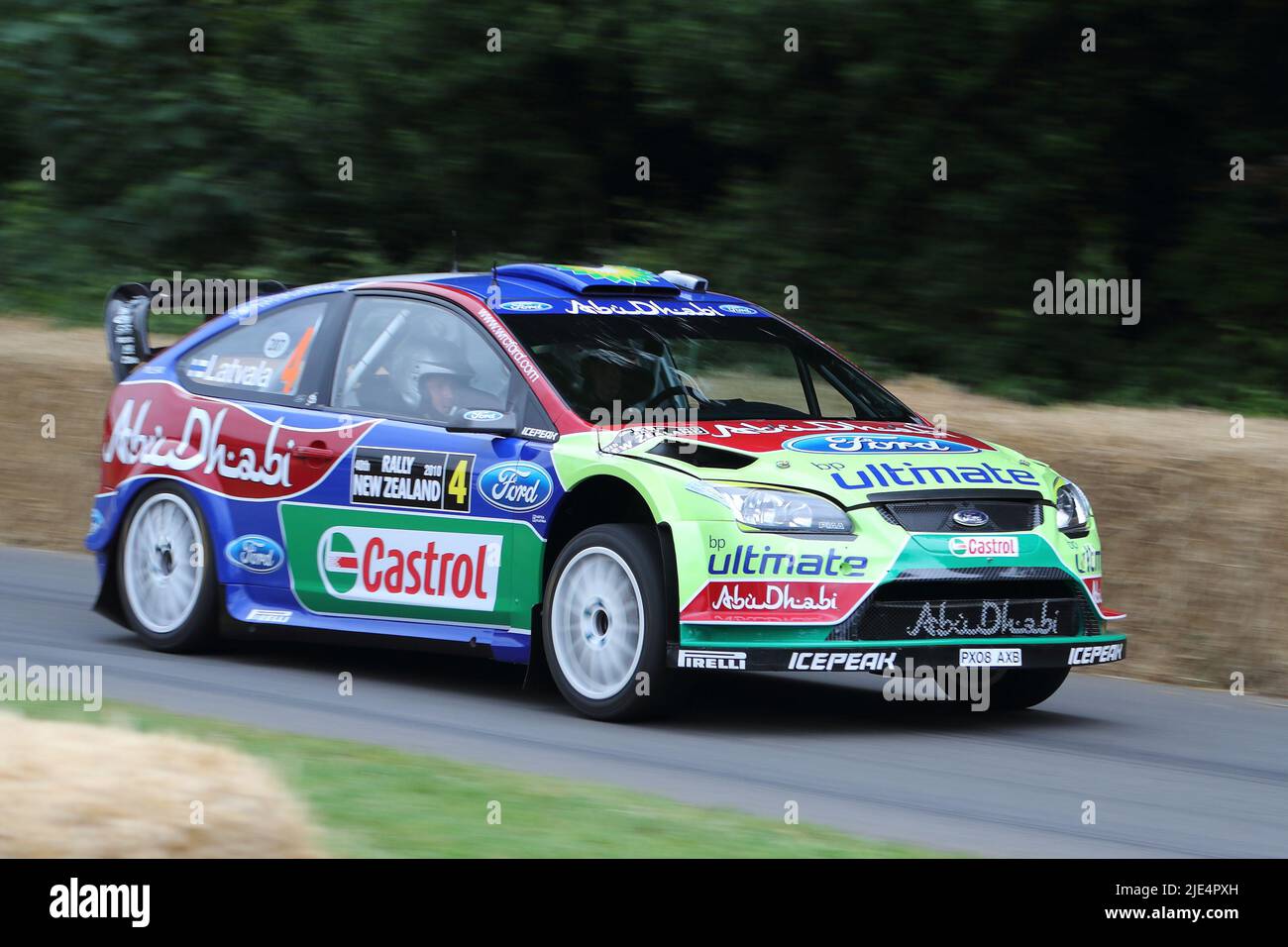 Ford Focus rally car at the Festival of Speed at Goodwood, Sussex, UK ...