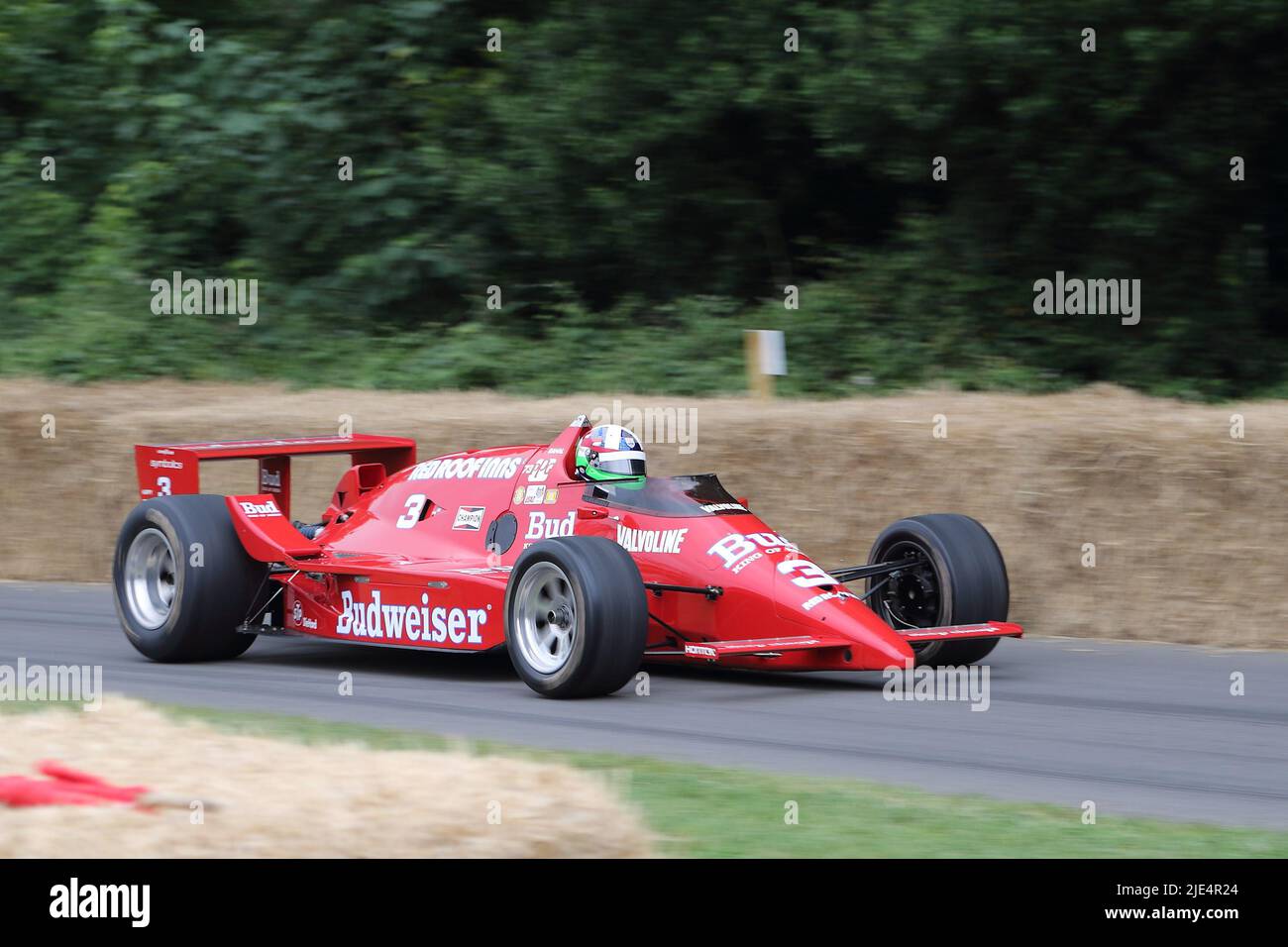 Budweiser March 86C IndyCar at the Festival of Speed, Goodwood, Sussex ...