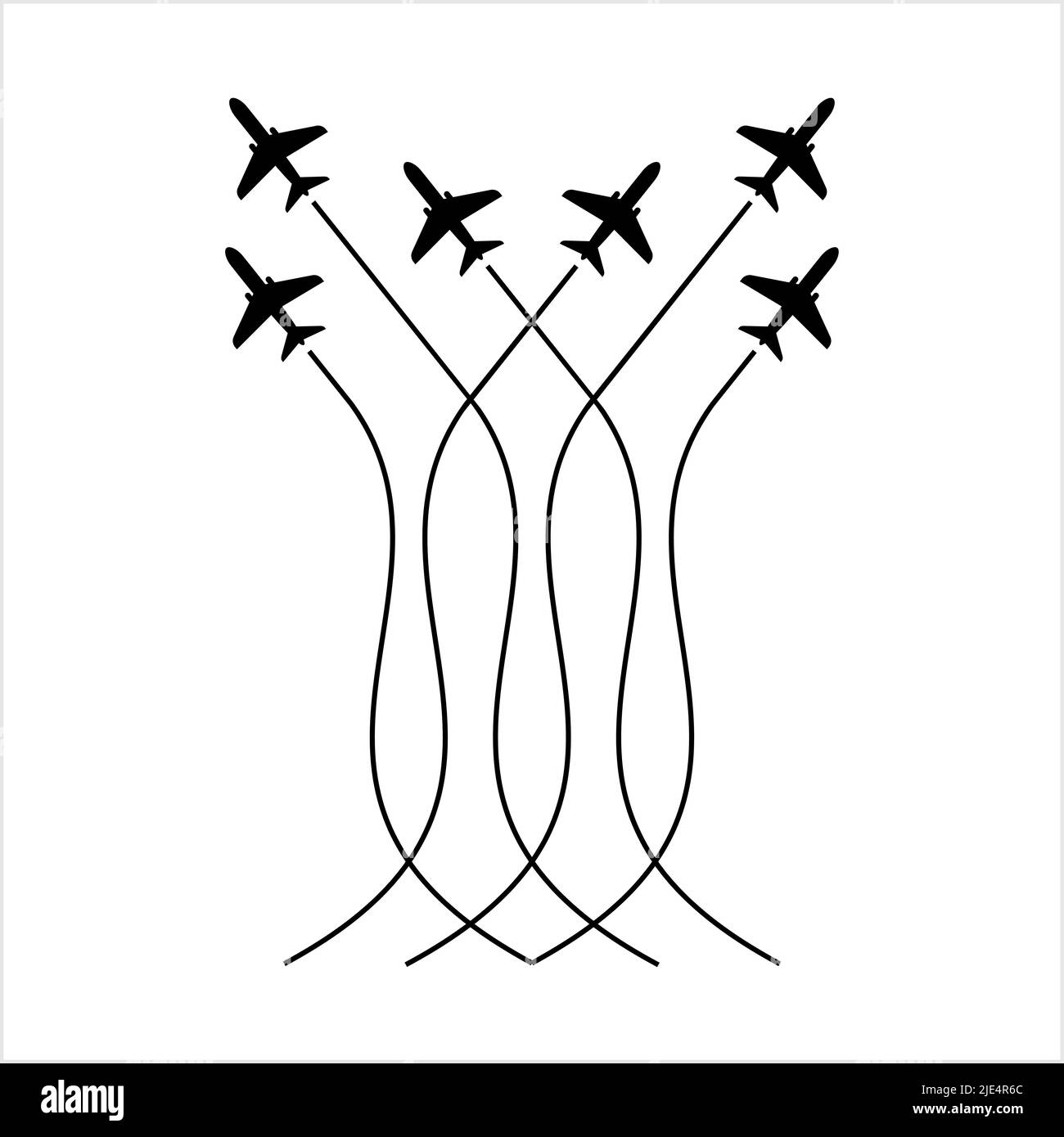 Airplane Flying Formation, Air Show Display, The Disciplined Flight ...