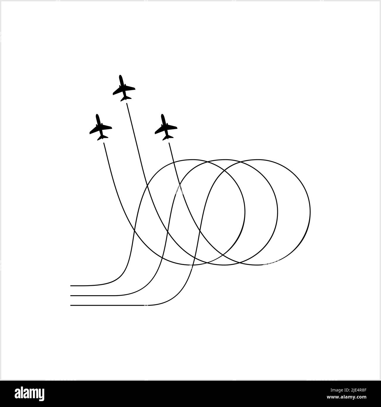 Airplane Flying Formation, Air Show Display, The Disciplined Flight ...