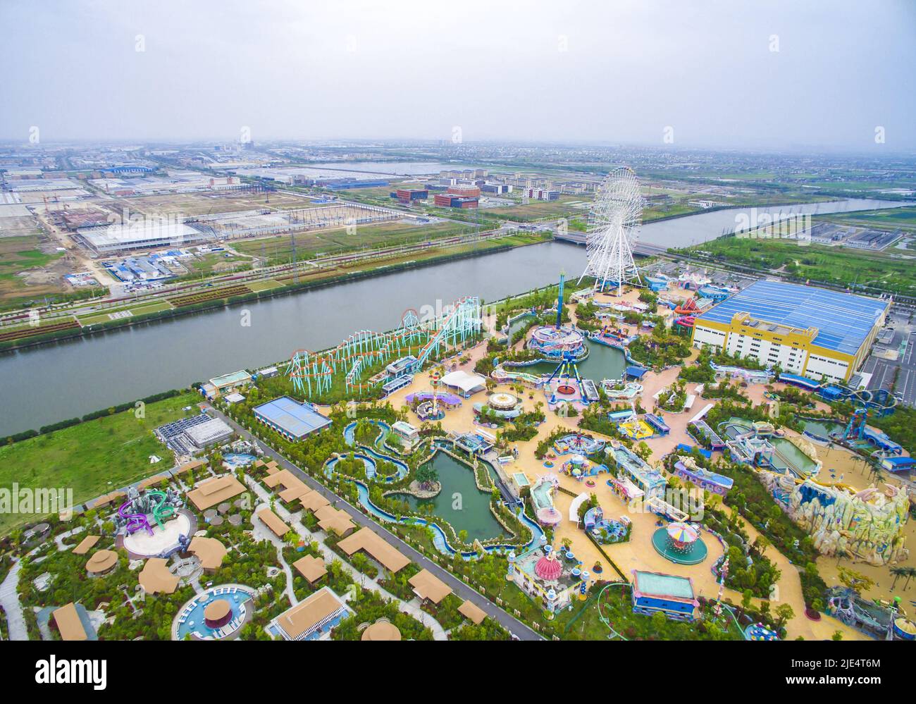 Hangzhou bay hot spring world Stock Photo - Alamy