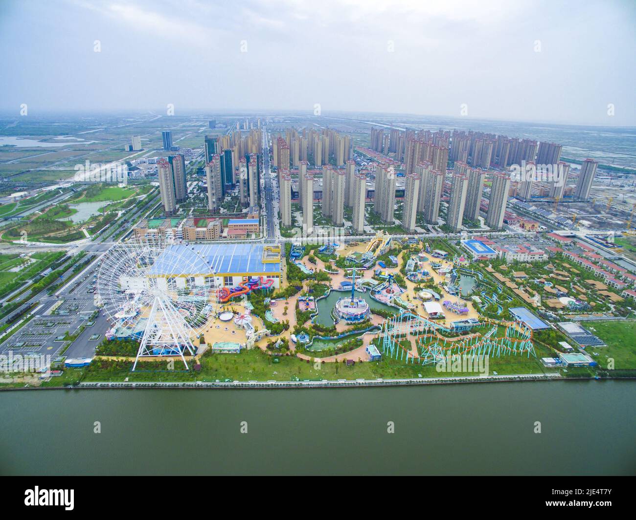 Hangzhou bay hot spring world Stock Photo - Alamy